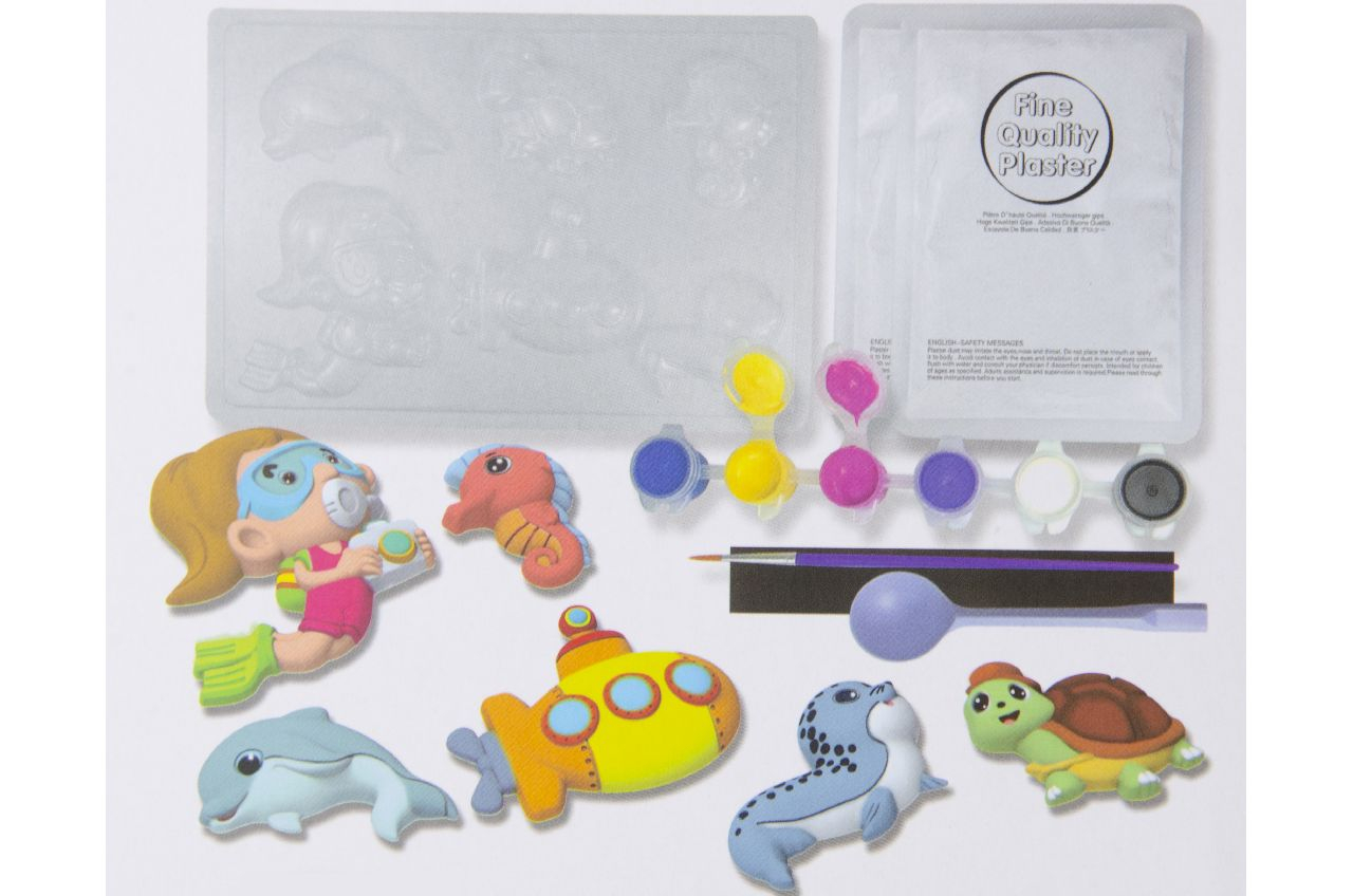 Make your own magnet - sea animals