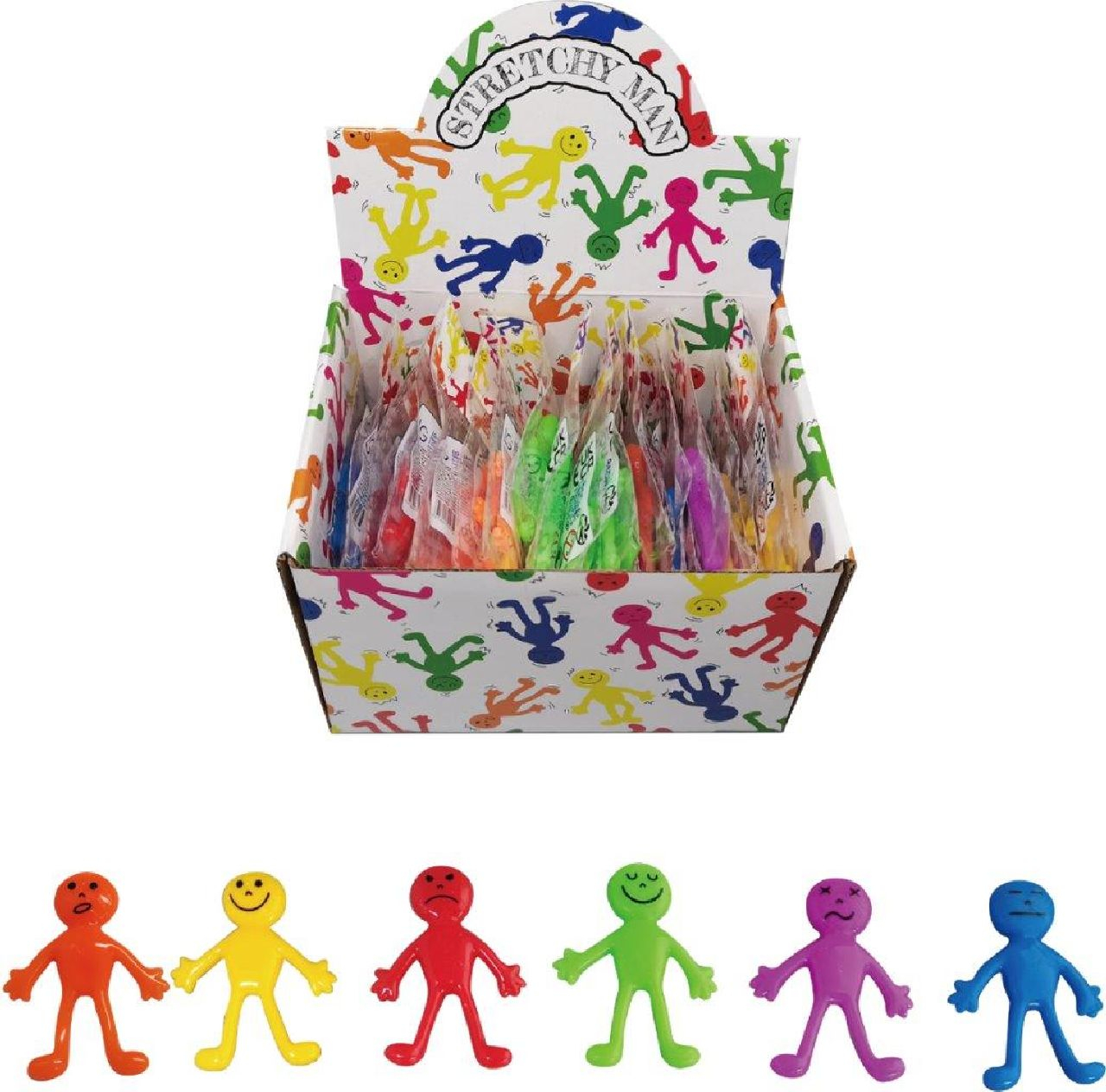 Antystresowy mini ludzik do rozciągania